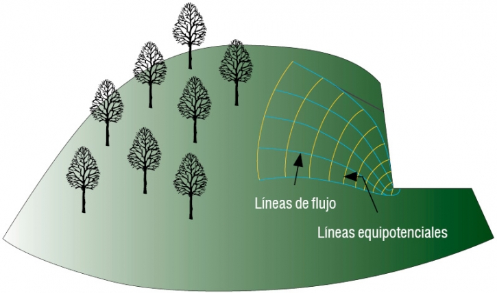 Redes de flujo de agua en los suelos | CivilGeeks.com