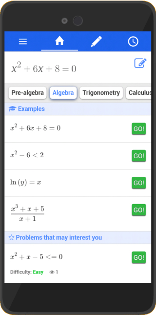 APP One Second Solver - Math Solver para resolver problemas matemáticos ...