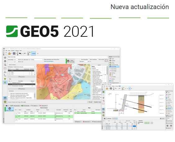 Actualización GEO5 2021 - Mejoras en todos los programas
