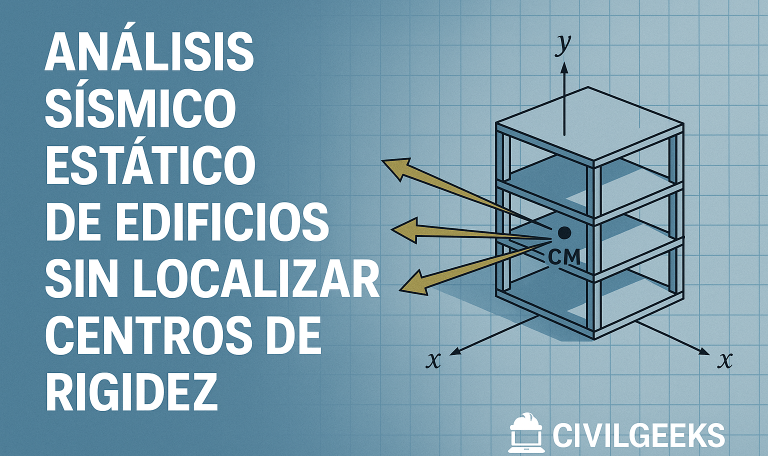 Análisis Sísmico Estático de Edificios sin Localizar los Centros de Rigidez: Una Alternativa ...